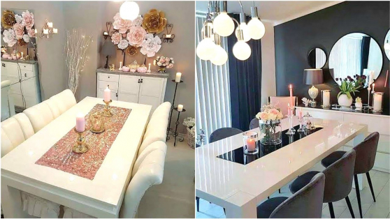 Modern Dining Room Decorating Ideas 2022 Living Room Dining Table ...