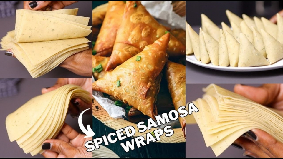 The Easiest method to make Samosa wraps! Spiced Samosa Wraps! - Cozy ...